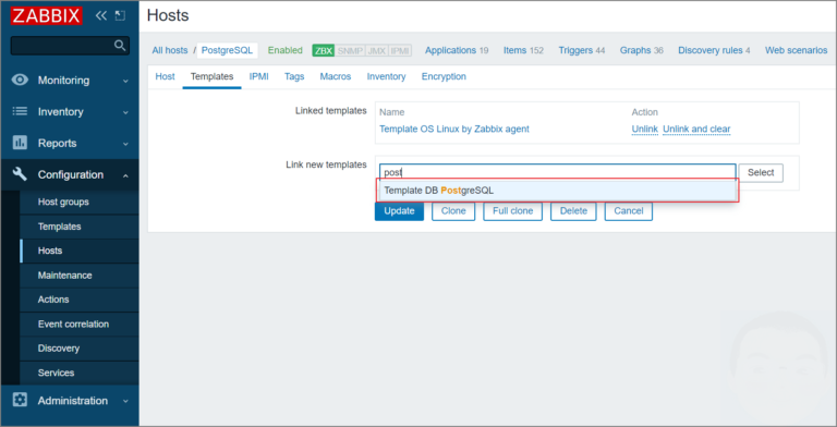 Configure Postgresql Monitoring On Zabbix 50 Umount Blog